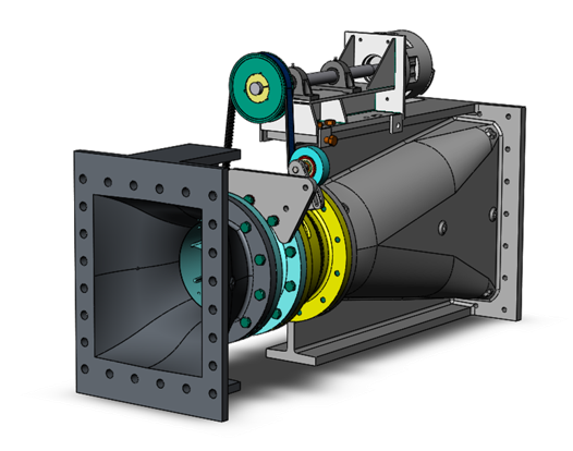 Design And Test Of An Axial Hydro Turbine