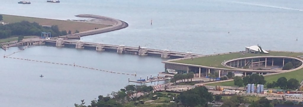 Pre-Construction Analysis for Singapore's Marina Barrage