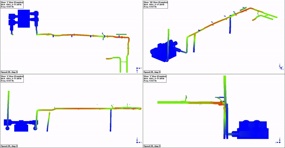 Petrochemical Ammonia Recip Compressor Piping Troubleshooting